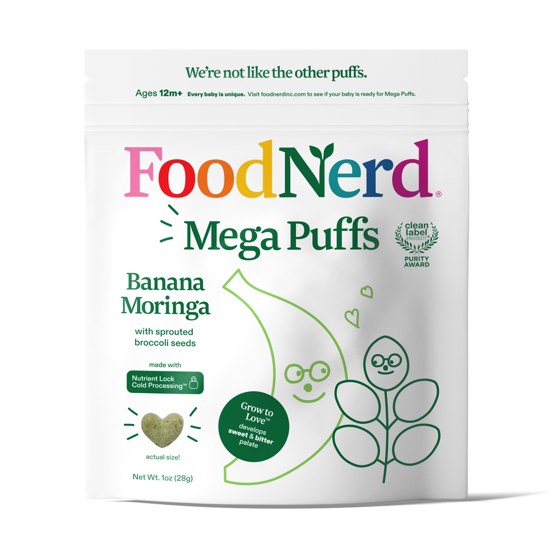 Green Mega Baby Puffs – FoodNerd